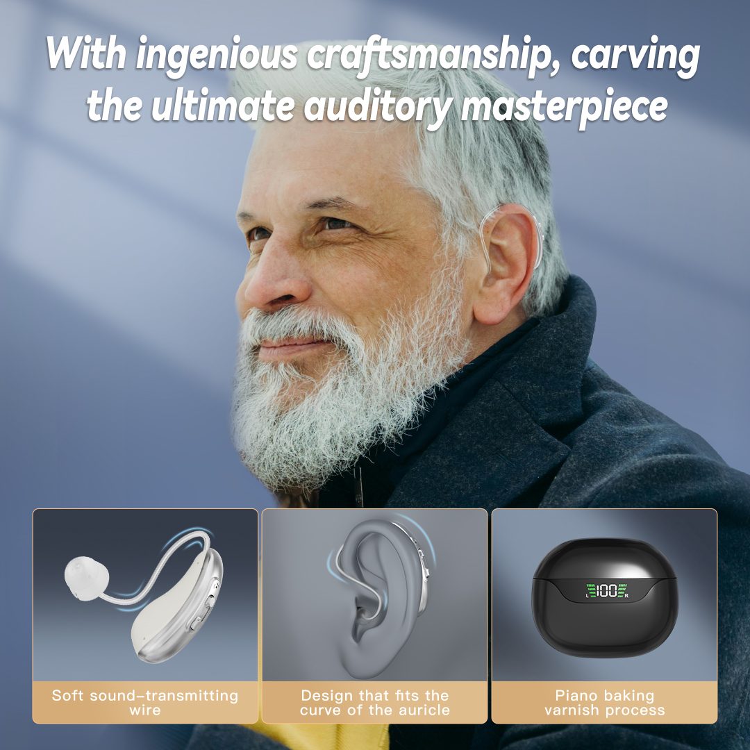 GM-322 Mini 16-channels BTE Digital Hearing Aids - Goodmi Hearing Aids